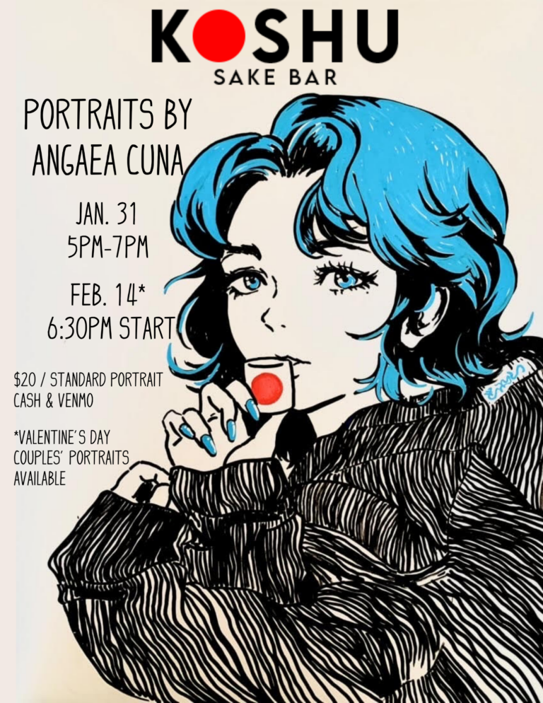 Portrait Artist Pop-Up - Koshu Sake Bar